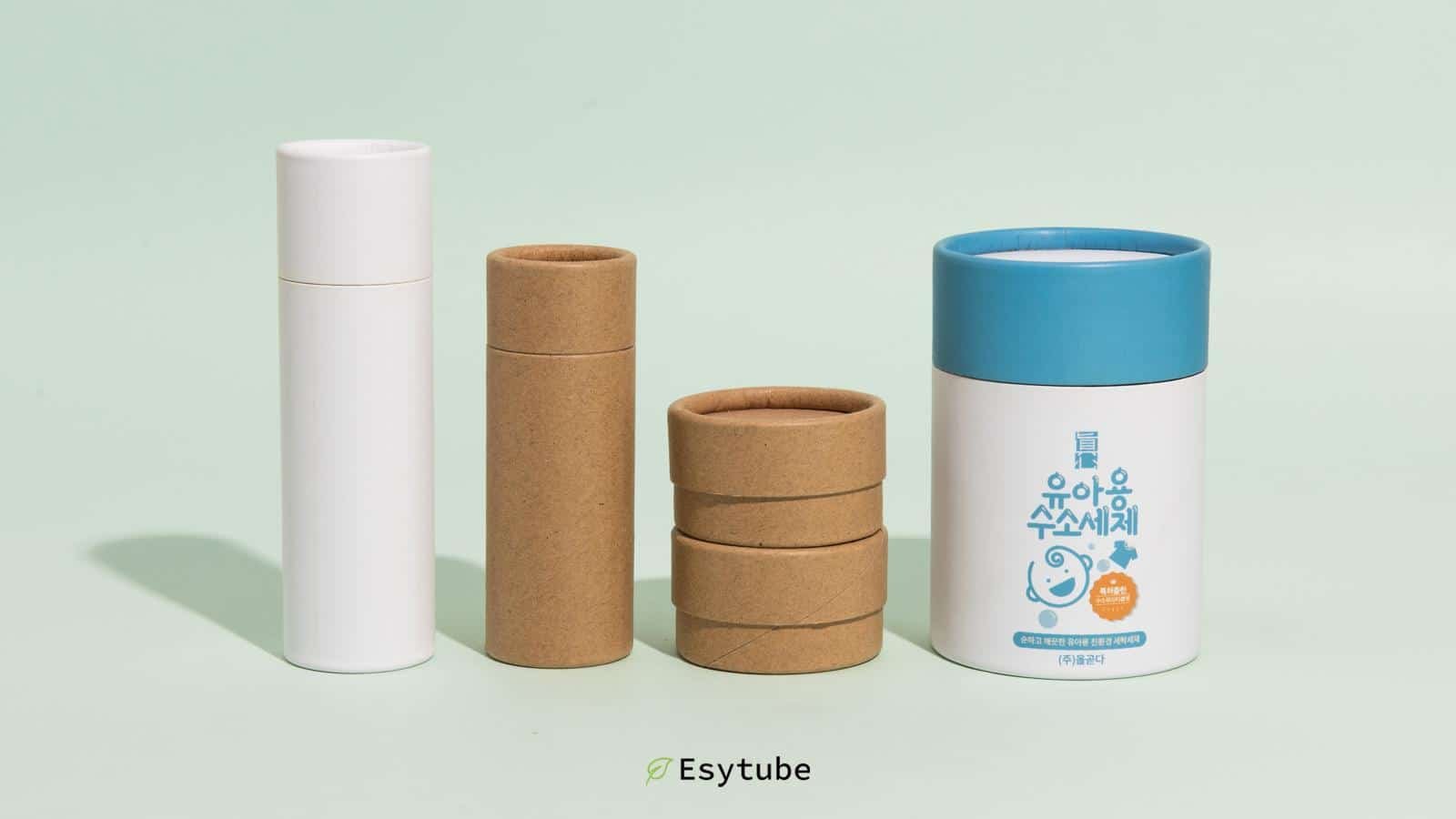 Captivate Customers with Esytube's White Paper Tube Packaging